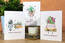 Buy online eco-friendly, unique plantable greeting cards & stationery
